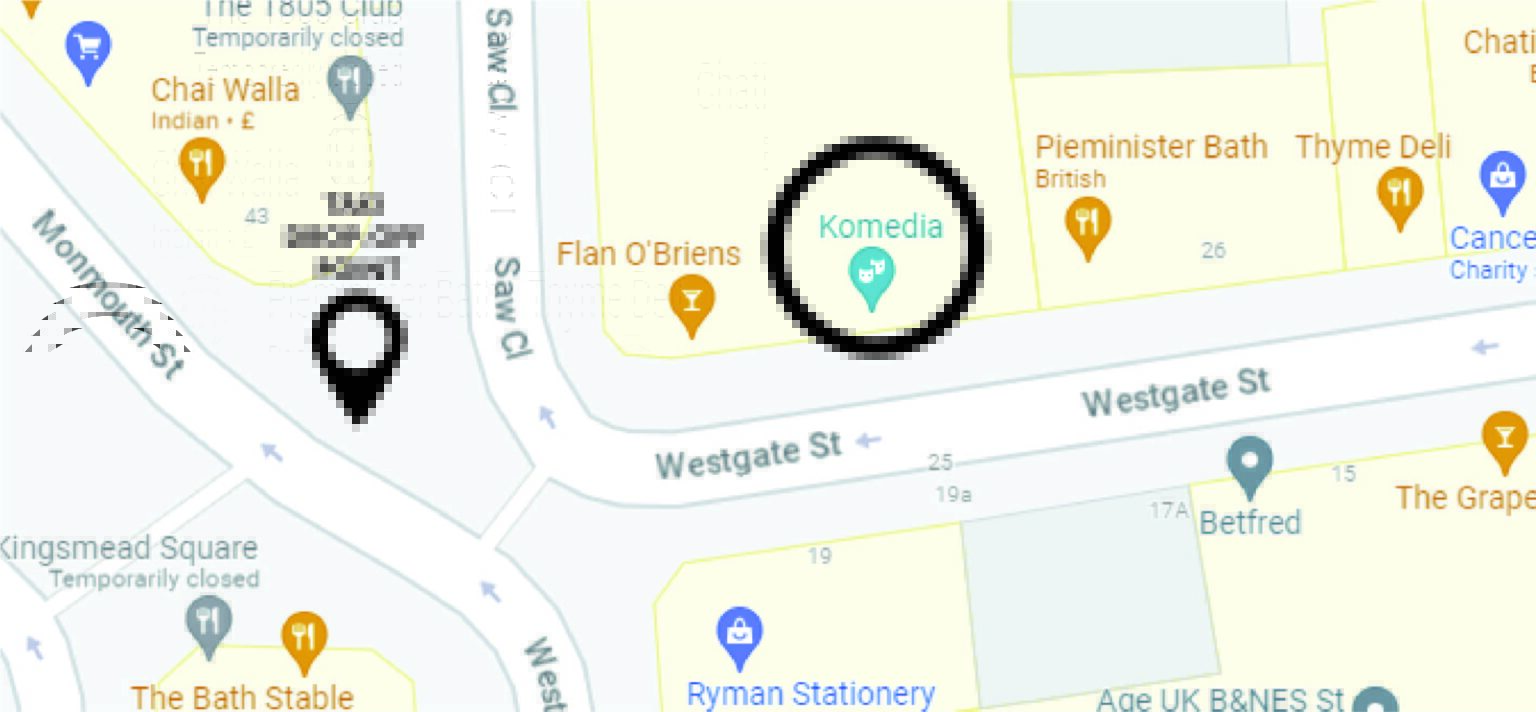 Accessibility - Komedia Bath