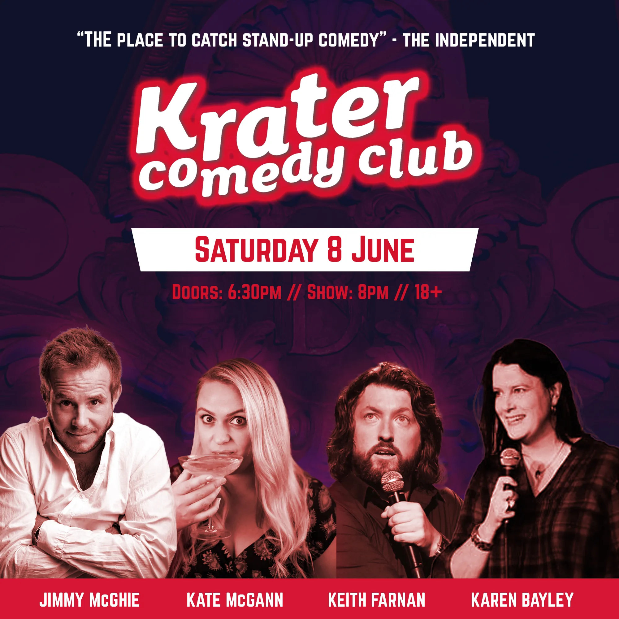 Krater Comedy Club - Komedia Bath